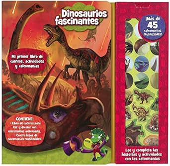 DINOSAURIOS FASCINANTES- CUENTOS, ACTIVIDADES Y CALCOMANÍAS : Autores ...
