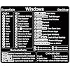 Amazon.com: Windows Shortcut Sticker - Keyboard Shortcut Vinyl Sticker ...