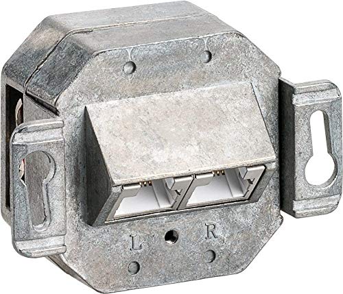 1aTTack Network Box Flush-Mounted Socket for Cat5 Cat5e Cat6 Cat7 Cat8 ...