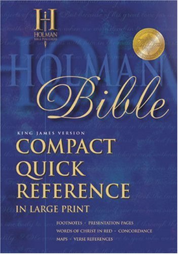 The Broadman & Holman Compact Quick Reference Bible: KJV With Zipper ...