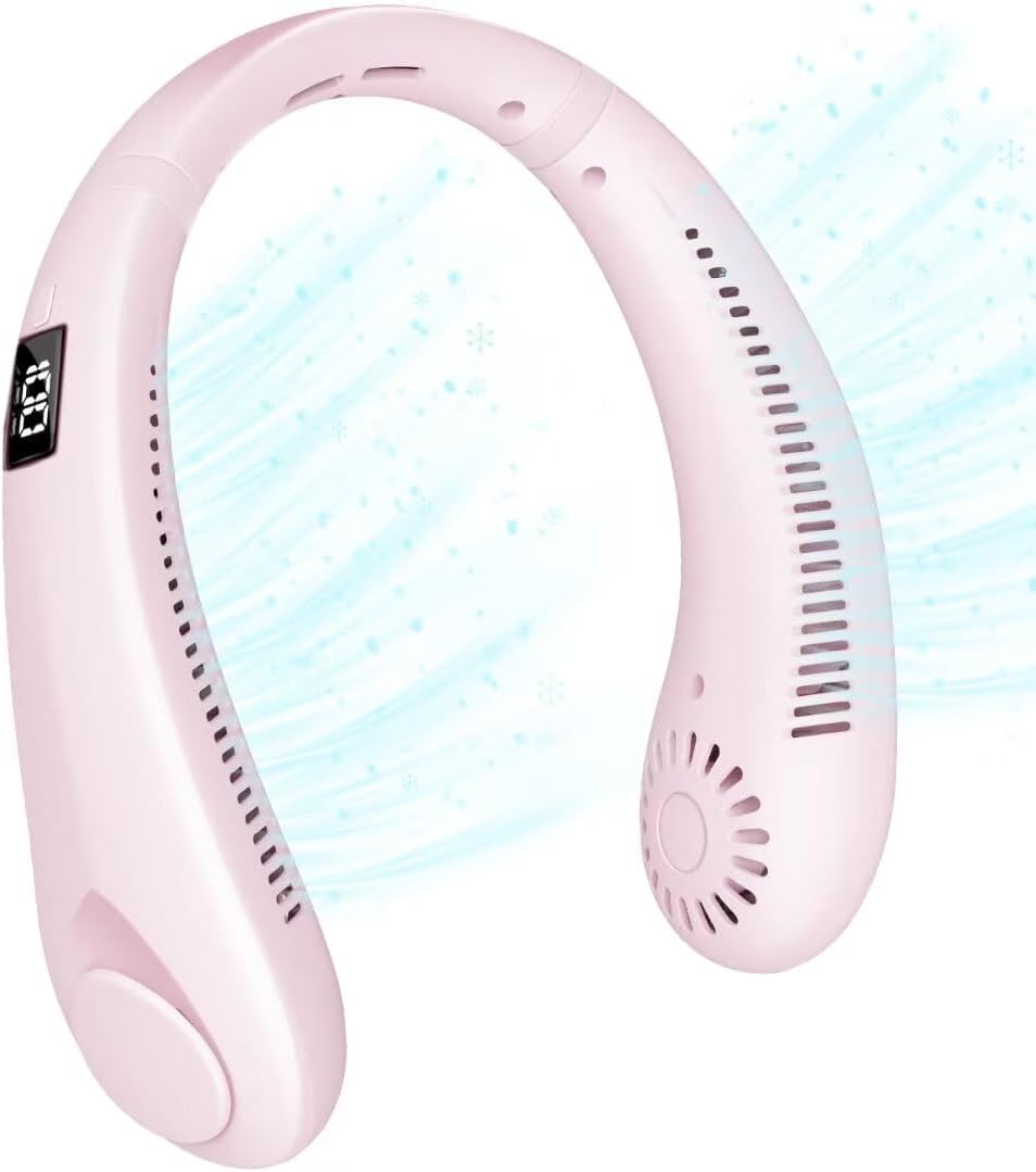 Amazon.com: SCIFUNC Portable Neck Fan Air Conditioner,Neck Cooler Fan ...