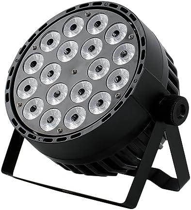 Amazon.com: TCFUNDY 180W Par Light, DMX RGBWA UV 6-in-1 18 LED Par ...