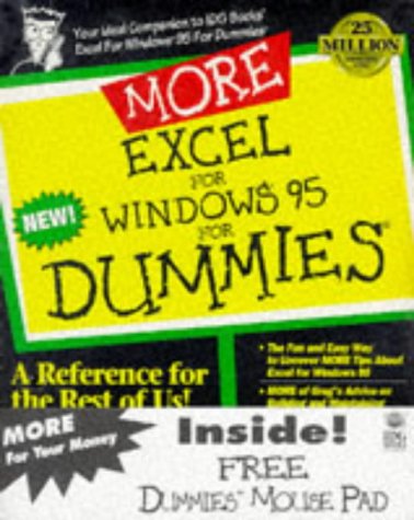 Amazon.com: More Excel for Windows 95 for Dummies: 9781568846057 ...