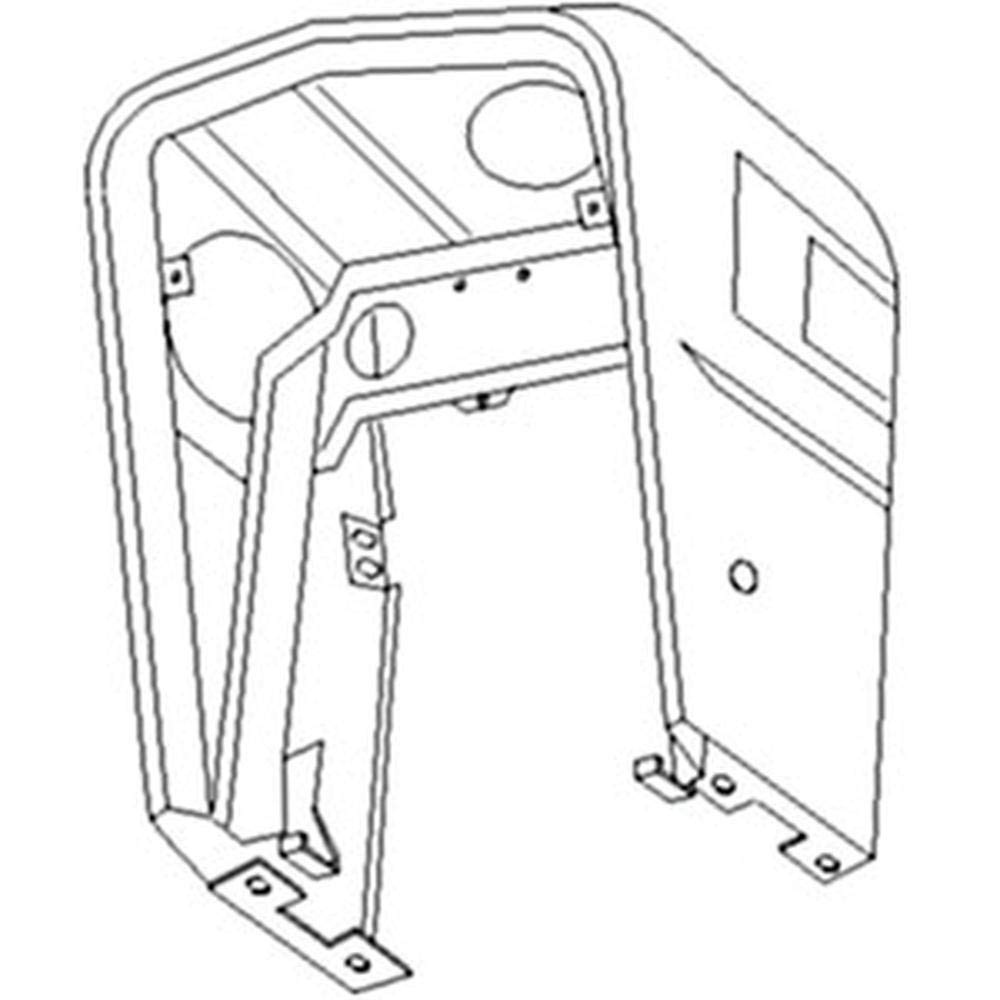 Amazon.com: RAParts 83903660 Fits Ford/New Holland Radiator Shell ...