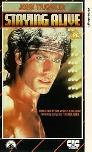 Amazon.com: Staying Alive [VHS] : John Travolta, Cynthia Rhodes, Finola ...