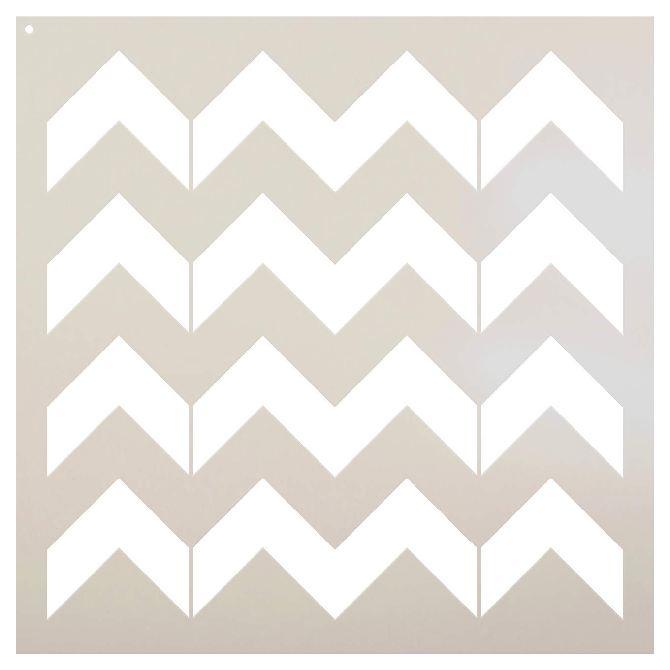 Thick Chevron Pattern Stencil - 9" x 9" - STCL2000_2 - by StudioR12 ...