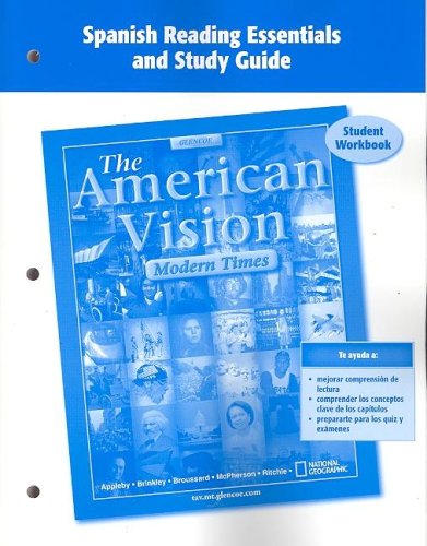 Amazon.com: The American Vision, Modern Times, Spanish Reading ...