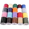 Anevous 10 m x 2 mm Leather Cord, Vintage Tear-Resistant Leather Band ...
