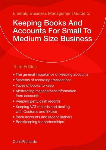 『Keeping Books And Accounts For Small To Medium Size - 読書メーター