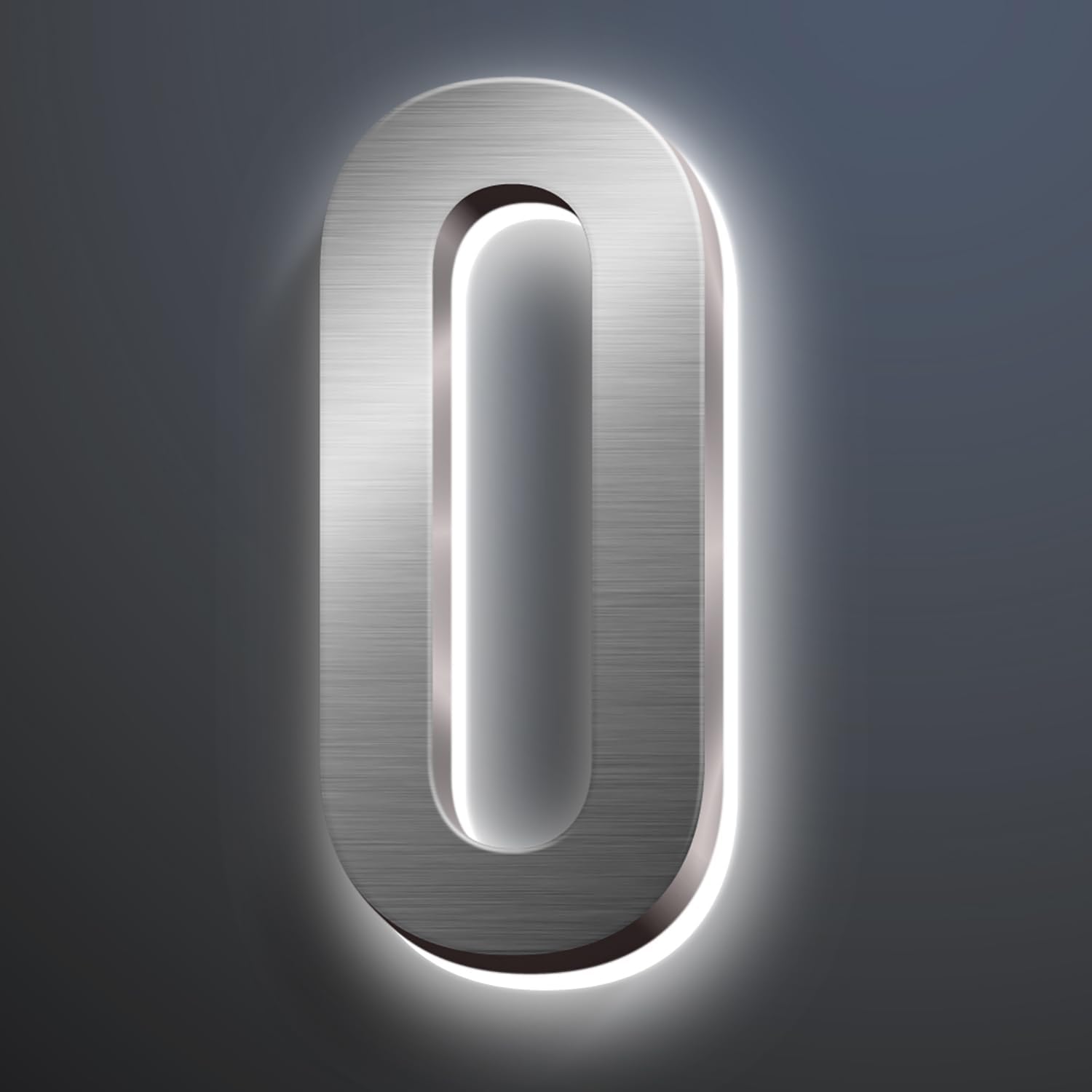 Amazon.com: Illuminated LED House Numbers, Backlit LED Illuminated Home ...