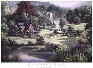 Amazon.com: Spring Falls - Poster by Dubravko Raos (38 x 27): Prints ...