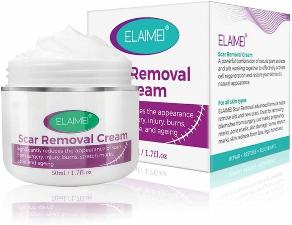Scar Removal Skin Rebound Scarless Cream Stretch Marks Wounds Injuries ...