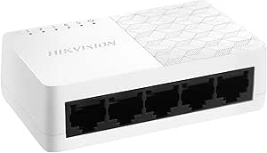 Hikvision 5 Port Gigabit Ethernet Network Switch, Plug and Play ...