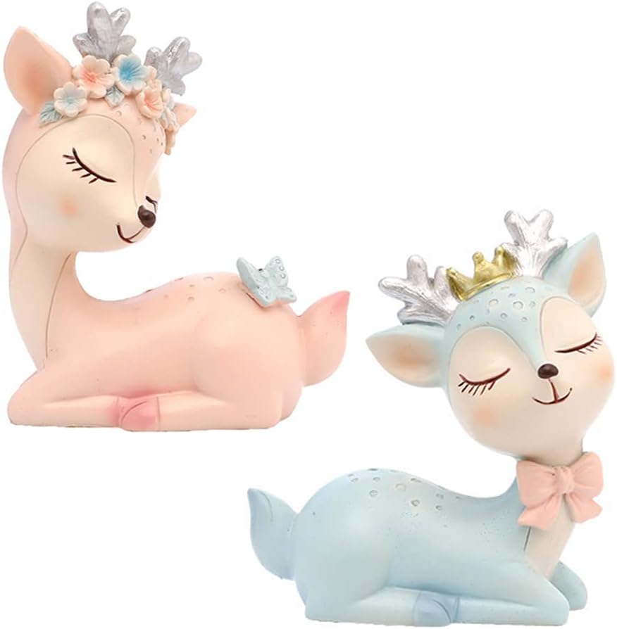 Amazon.com: RAZ IMPORTS INC Vintage Laying Deer : Home & Kitchen