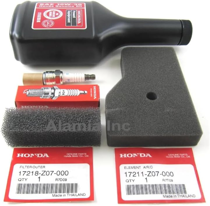 Amazon.com: DXParts Oil, Air Filter, Spark Plug,Tune Up Kit EU2000i ...