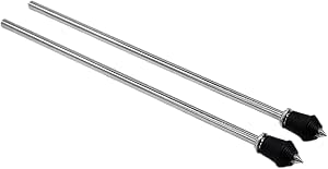 Amazon.com: Fancyes 2x Kick Drum Legs Professional Drum Metal Bass Drum ...