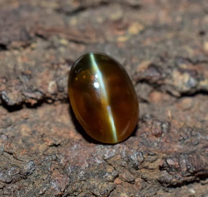 UrusGems Non Treated Ceylon's Original Certified Cat Eyes Stone 6 Ratti ...