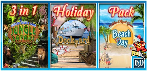 Amazon.com: Holiday Pack - 3 in 1 - Hidden Object Game [Download ...