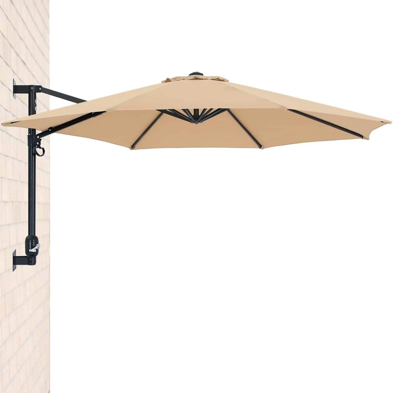Amazon.com : ABCCANOPY Patio Umbrella 10FT - Wall Mount Outdoor Hanging ...
