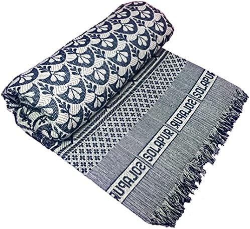 Buy NILAM COLLECTION SOLAPUR Cotton Solapuri Single Chaddar Blanket ...
