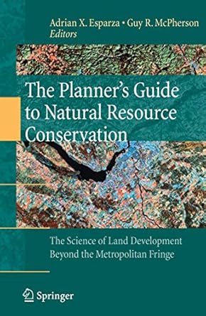 Amazon.com: The Planner’s Guide to Natural Resource Conservation ...