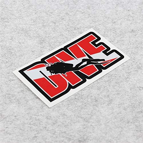 Amazon.com: Scuba Diver Decal CAR Truck Window Sticker Ocean Diving ...