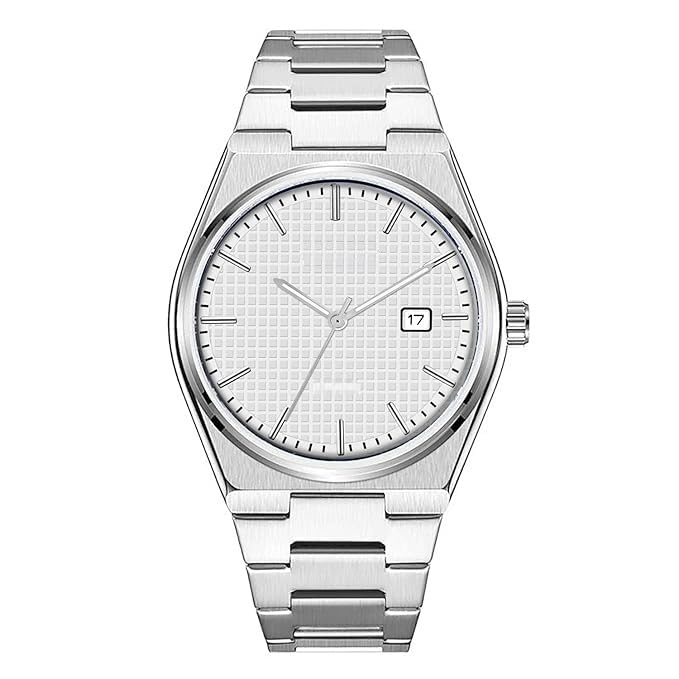 Buy Daniel Radcliffe Men Silver Dial Analog Watch | Stainless Steel ...