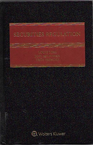 Securities Regulation 2015 Cumulative Supplement: Louis Law, Joel ...