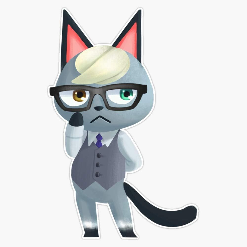 Amazon.com - Raymond Acnh Sticker Outdoor Rated Vinyl Sticker Decal for ...