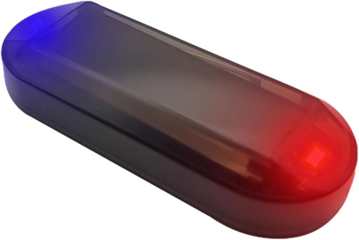 TS Trade Solar Car Dummy Alarm Dummy Light Flashing LED Flash Blinking ...