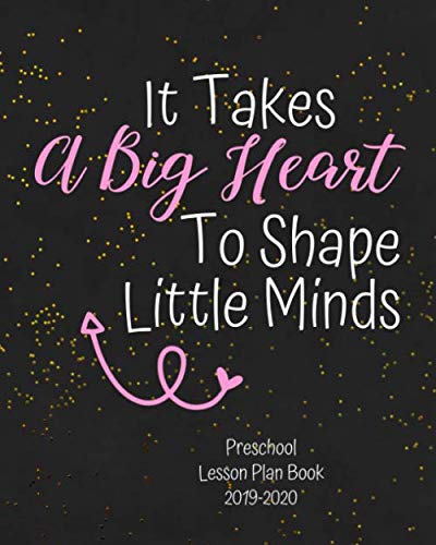 Preschool Lesson Plan Book 2019-2020: Teacher Planner and Record Book ...