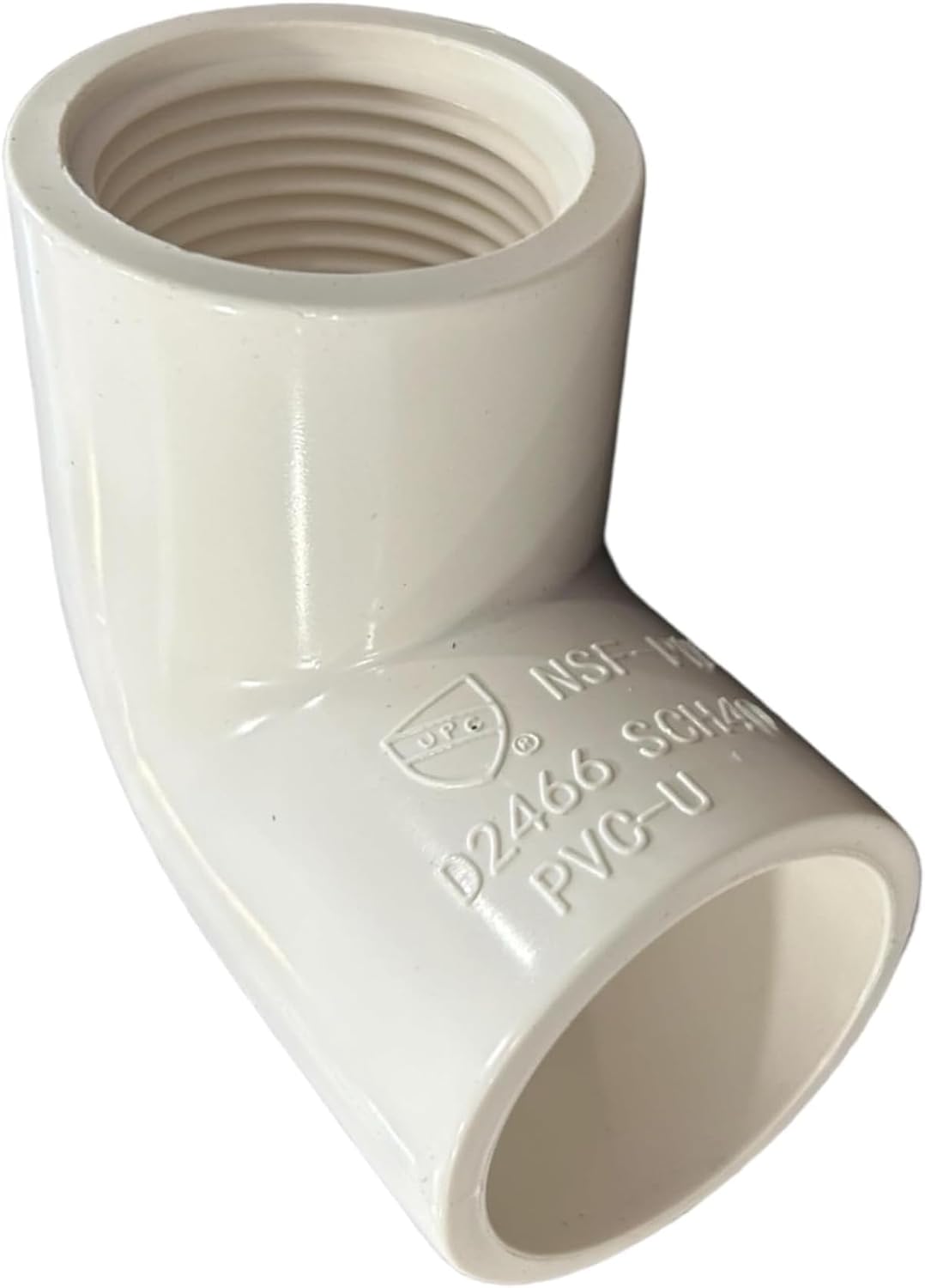 Amazon.com: ERA Sch 40 PVC 3/4 pulgadas 90 grados codo zócalo, paquete ...