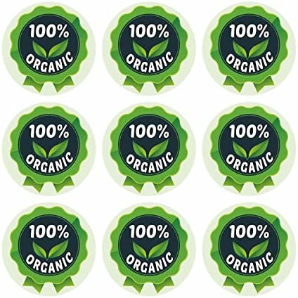 Anne Print Solutions® Pack of 800 Pcs 100% Organic Stickers DIE Cut ...