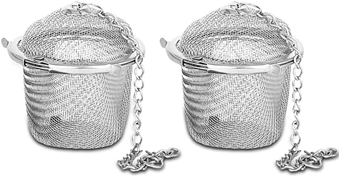 Tea Infuser with Extended Chain & Sturdy Clamp to Lock| High Grade ...
