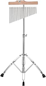 Amazon.com: bosnyyds 25 Bells Barchime Bar Chimes Single-Row Solid ...