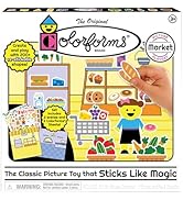 Amazon.com: Colorforms Travel Set - Repositionable Pieces Stick Like ...