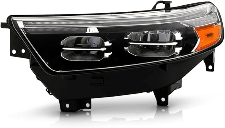 Amazon.com: VIPMOTOZ Factory Style Full LED Headlight Compatible With ...