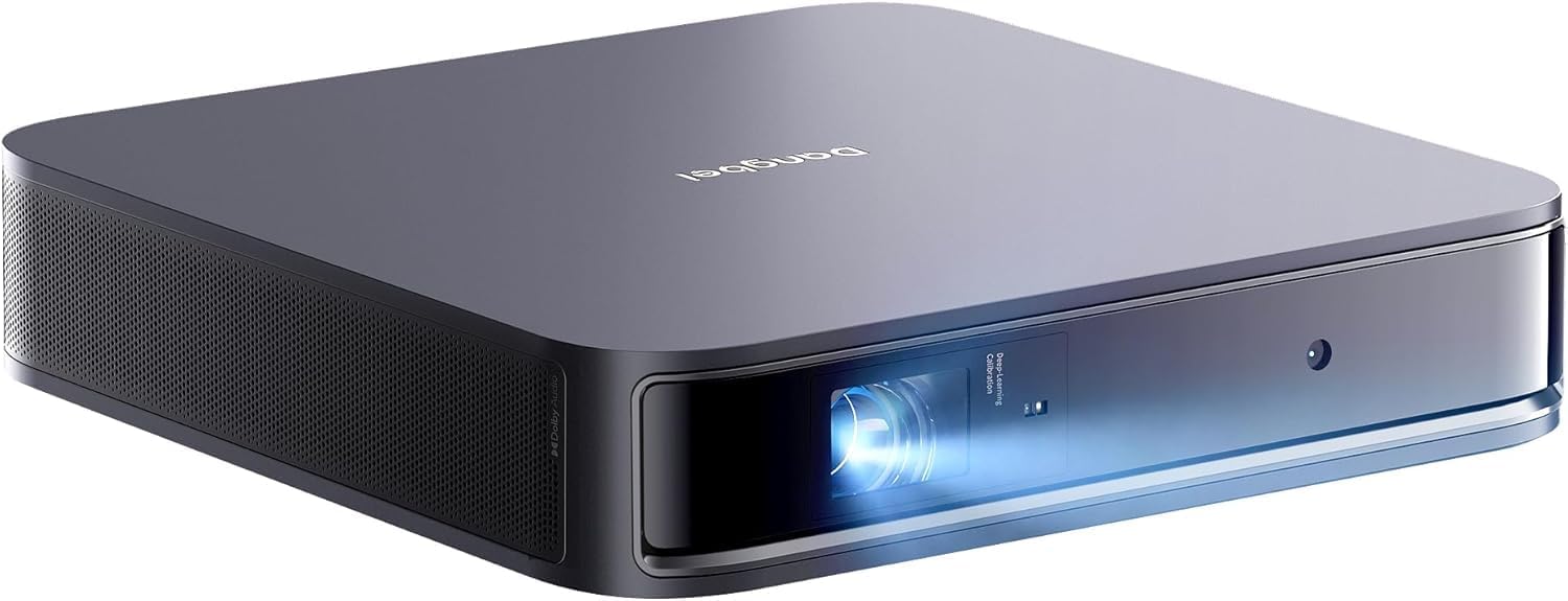 Dangbei Atom Smart Projector — 1200 ISO Lumens, 180" Screen, 1080p ...
