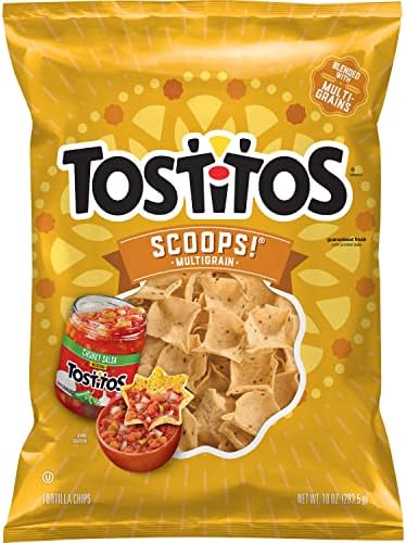 Amazon.com: Tostitos Scoops! Multigrain Tortilla Chips, 10 Oz