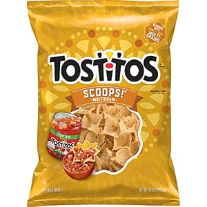 Amazon.com: Tostitos Scoops! Multigrain Tortilla Chips, 10 Oz