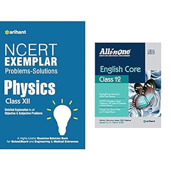 Ncert Exemplar Problems-Solutions Physics Class 12Th&Cbse All In One English Core Class 12 For ...