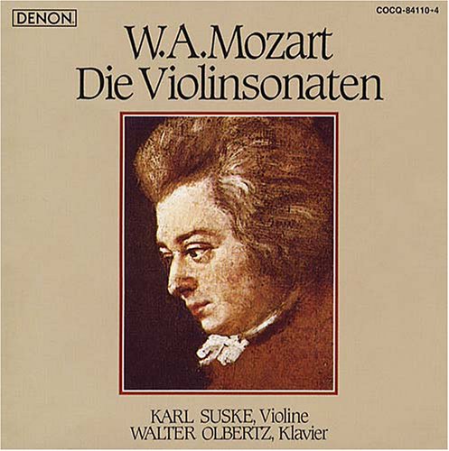 KARL SUSKE - MOZART: VIOLIN SONATAS NOS.24-30, 32-43(5CD) - Amazon.com ...