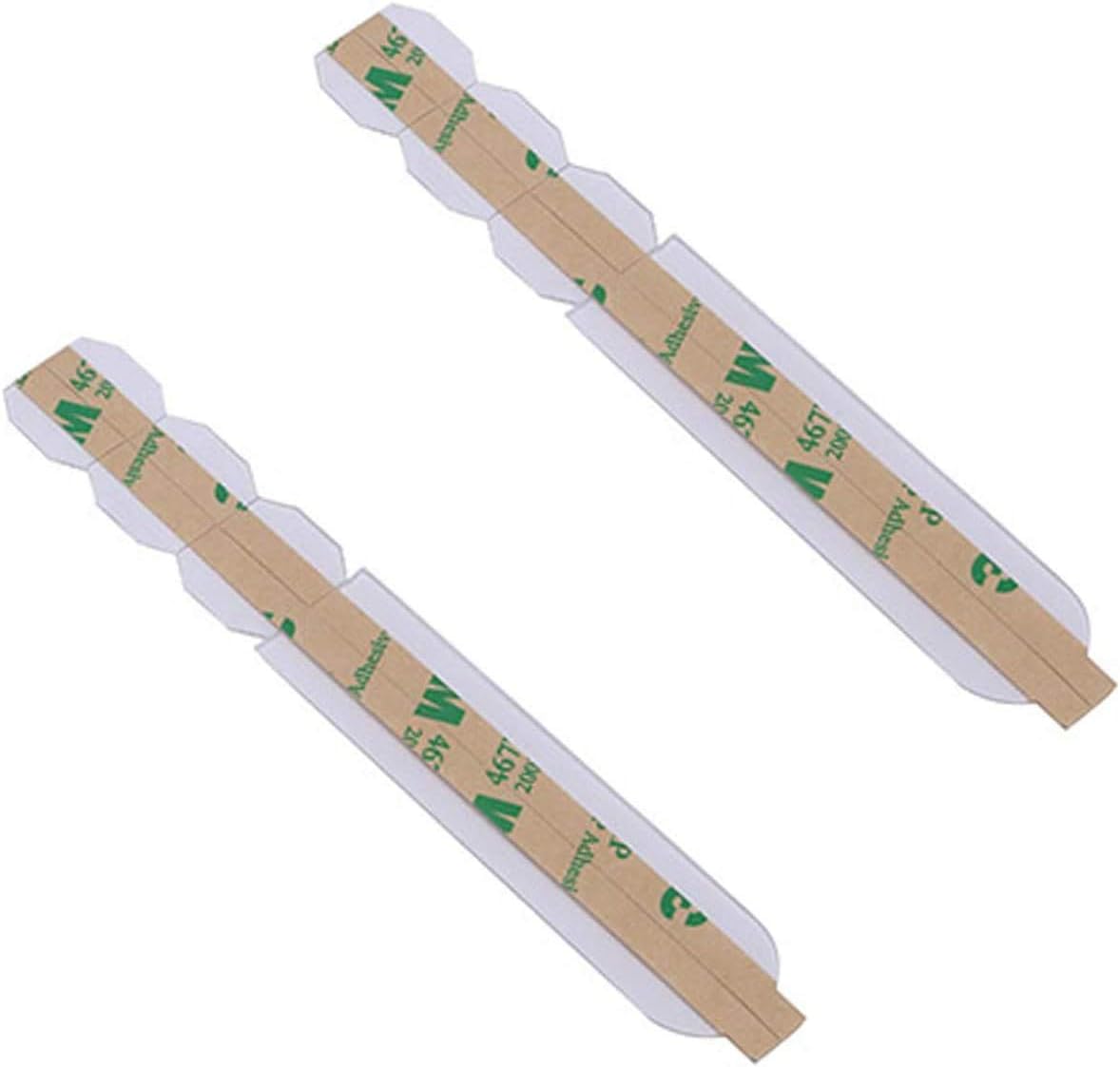 Amazon.com: Homy Plastic Slide Mount Adhesive Strips for Privacy Screen ...