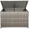 Amazon.com: MOORLITER Wicker Storage Trunk, 30 x 17 x 18 inches, 160L ...