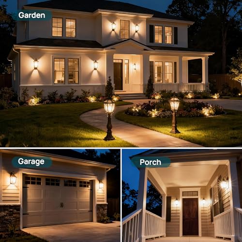 Linkind Dusk to Dawn Light Bulbs Outdoor, A19 Sensor Led Bulbs ...
