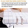 Amazon.com: DHYLRICHER 60pcs Tablecloth Clips,Heavy Duty Picnic Table ...
