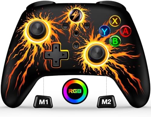 Switch Controller-Wireless Switch Pro Controller mit Cooles RGB ...