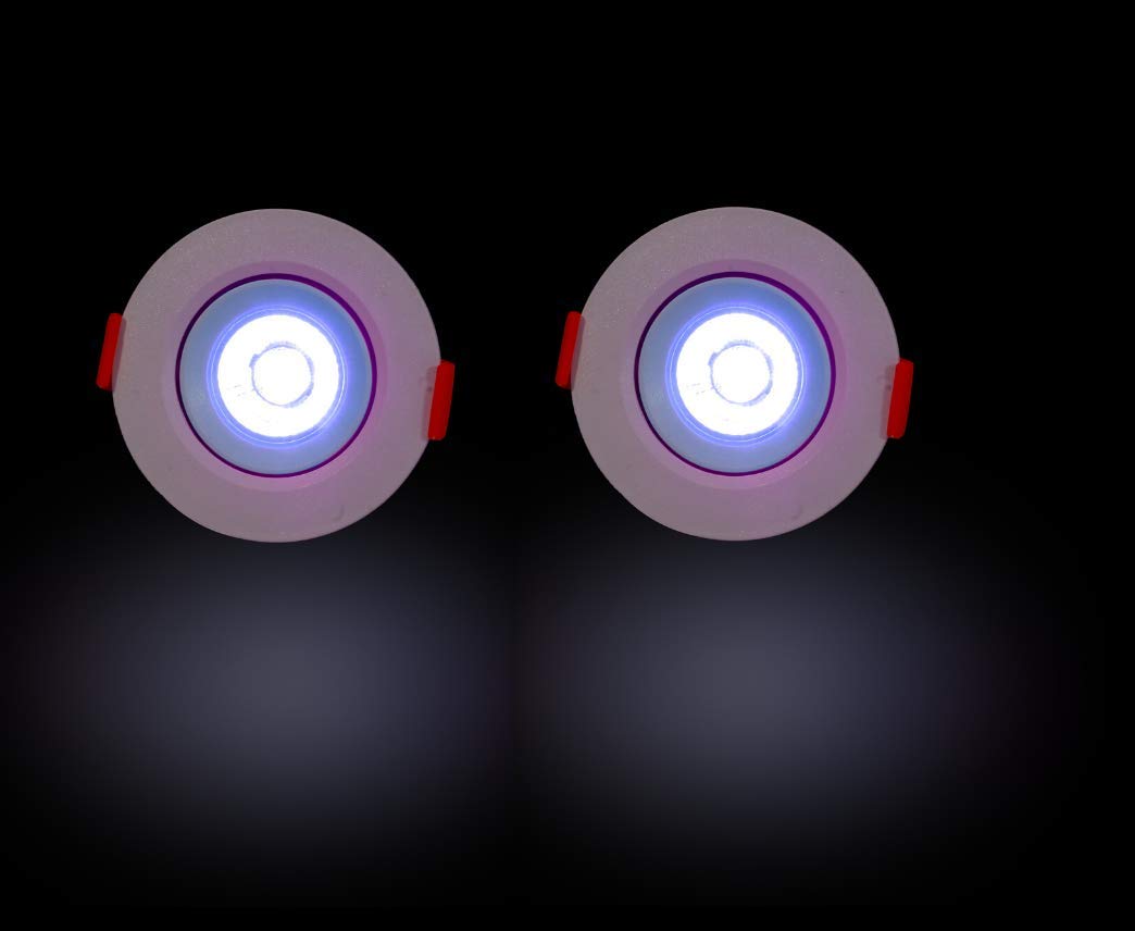 Buy DMT™ 3 Watt Round LED COB Blue Focus Light for POP/Recessed ...