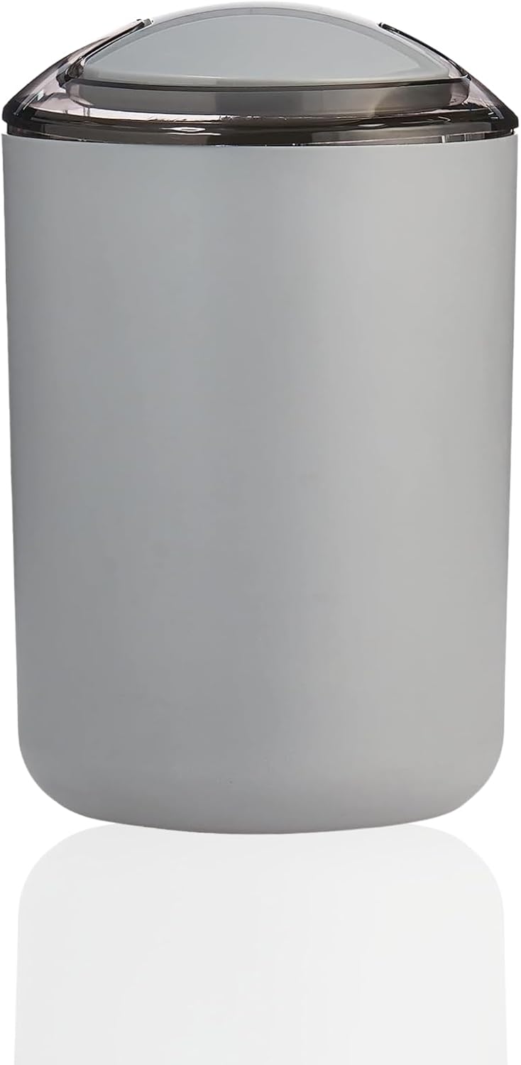 Feelings Bath Plastic Waste Swing Dustbin 5 Ltr - Grey: Buy Online at ...