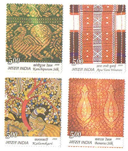 Buy India 2009 Traditional Indian Textiles BANARAS Silk Kanchipuram ...